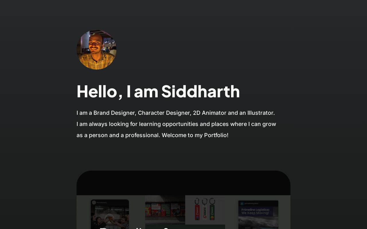 Siddharth's Portfolio